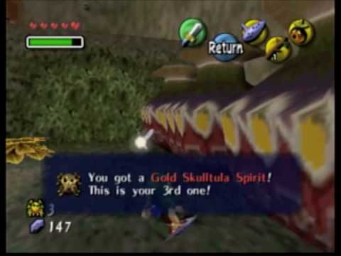 Let's Play the Legend of Zelda - Majora's Mask Part 18: SPIDERS! - YouTube