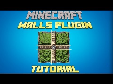 How to install the walls on your Minecraft server! 1.7.9 - YouTube