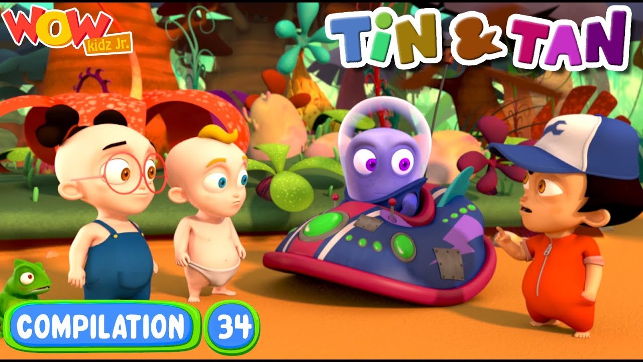 Cute Animation For Kids | Tin And Tan | Toddler Cartoons | Compilation ...