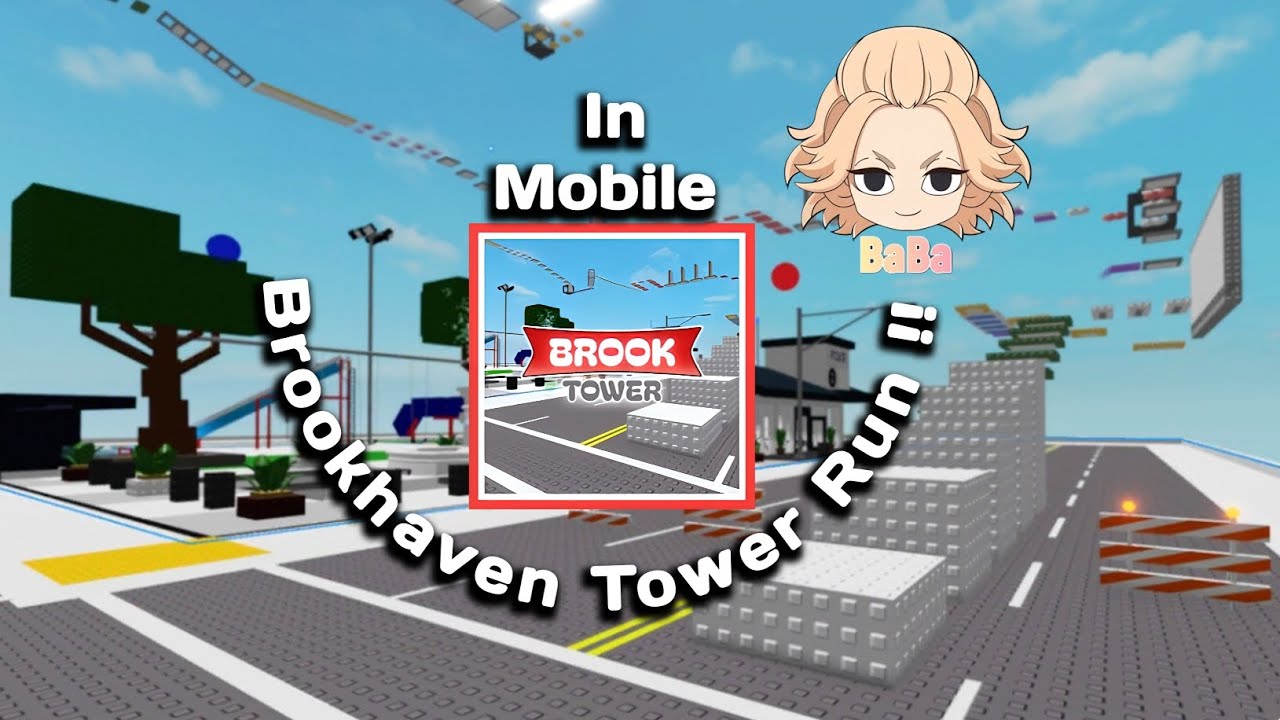 BaBa Playing Brookhaven Tower In Roblox | Roblox | BaBa Gaming - YouTube
