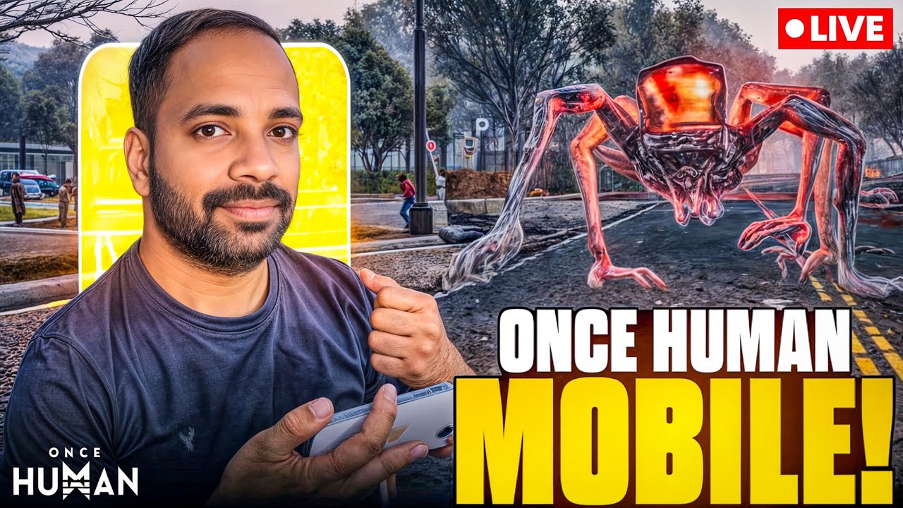 Once Human Mobile LIVE 🔥| Cross-Platform Test on Android, iOS & PC # ...