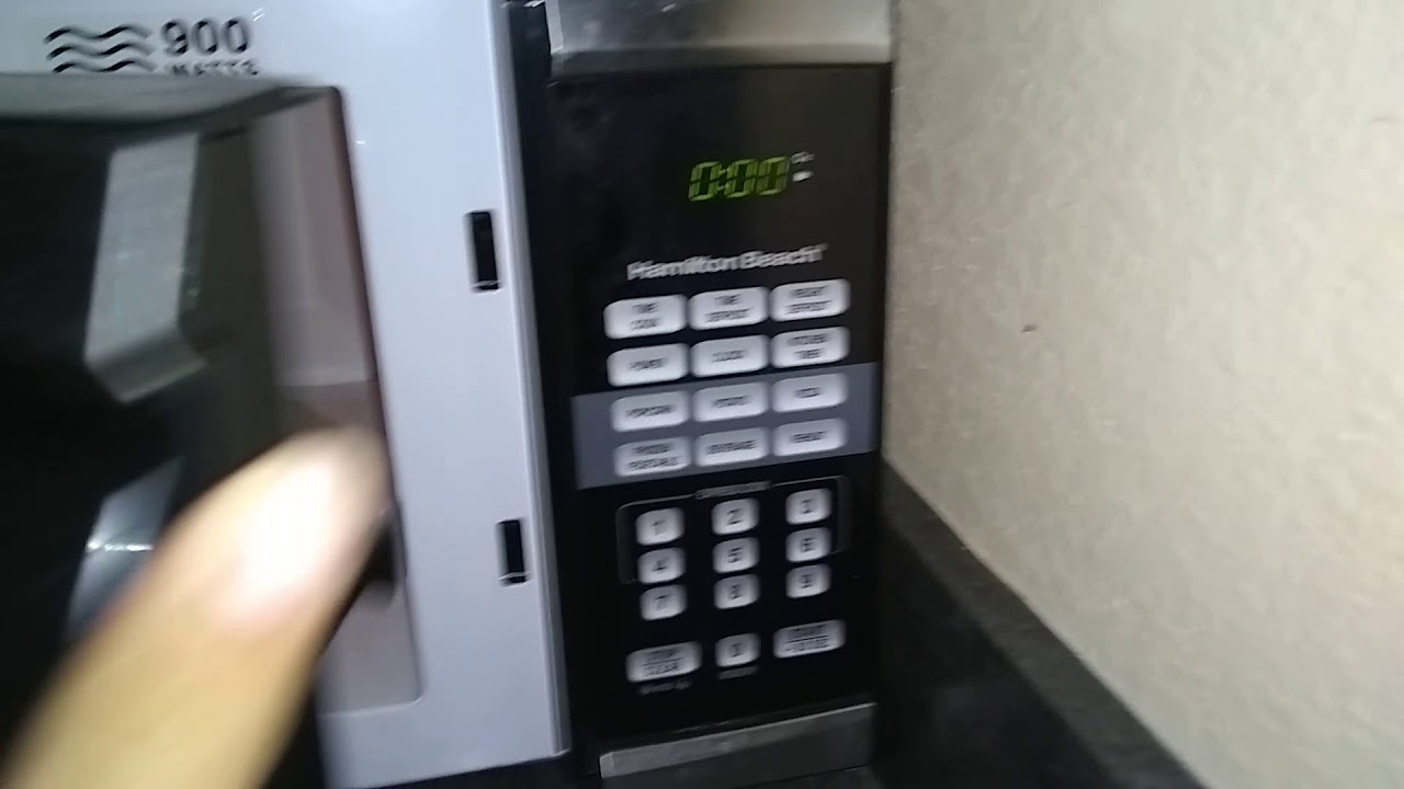 Hamilton Beach Microwave - YouTube