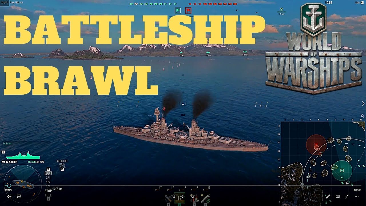 World of Warships: Battleship Brawl - YouTube