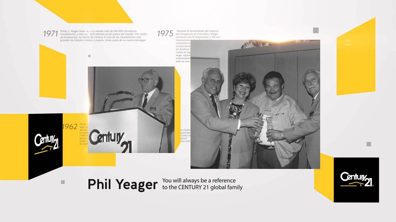 Homenaje de CENTURY 21 España a Phil Yeager - YouTube
