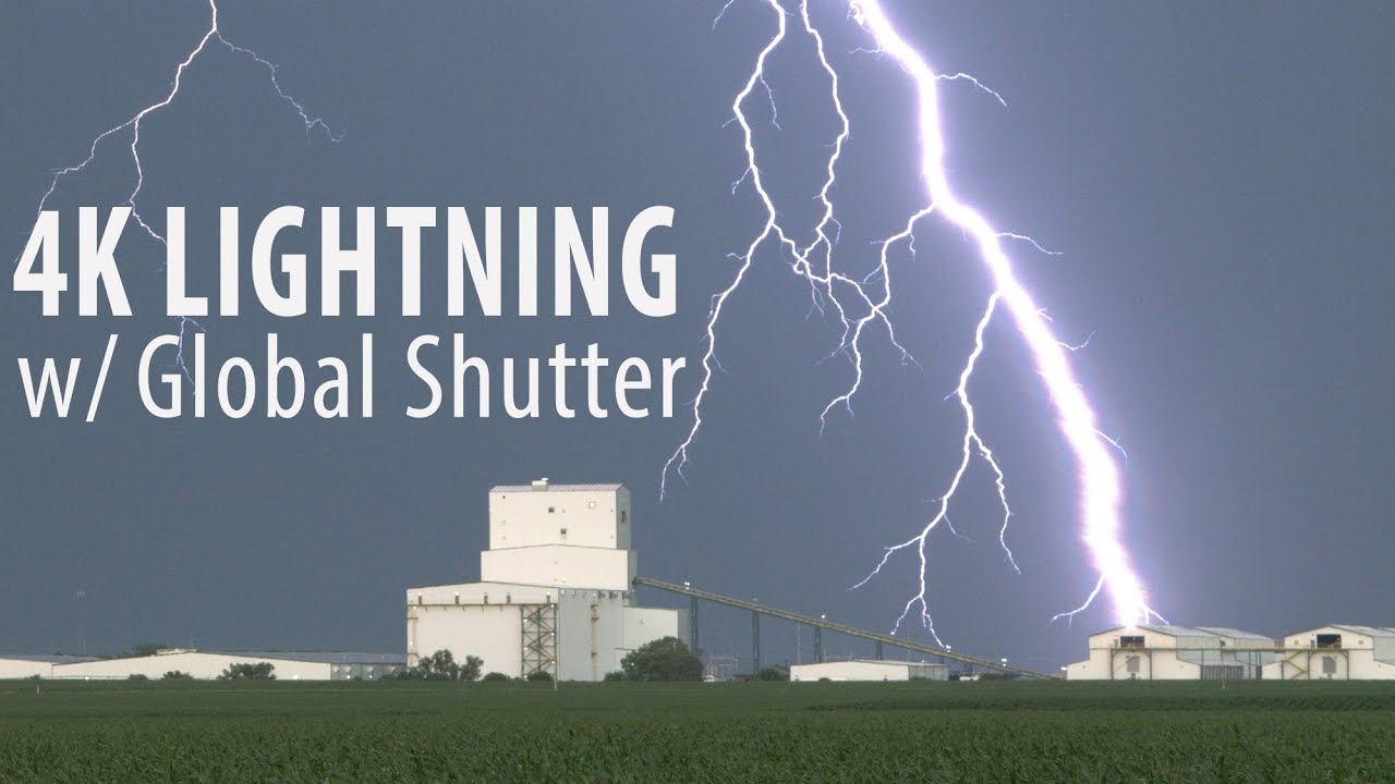 4K Lightning - Stock Storm Footage w/ Global Shutter - YouTube