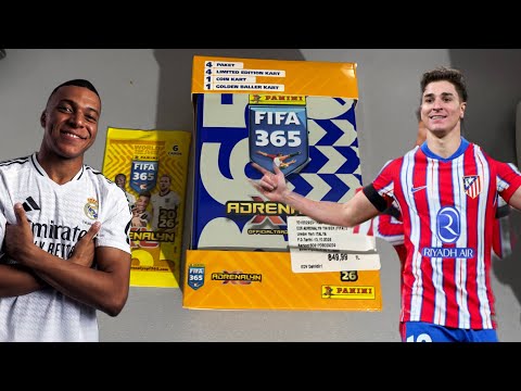 PANINI FIFA 365 MEGA KUTU FUTBOLCU KARTLARI KUTU AÇILIMI +36 
