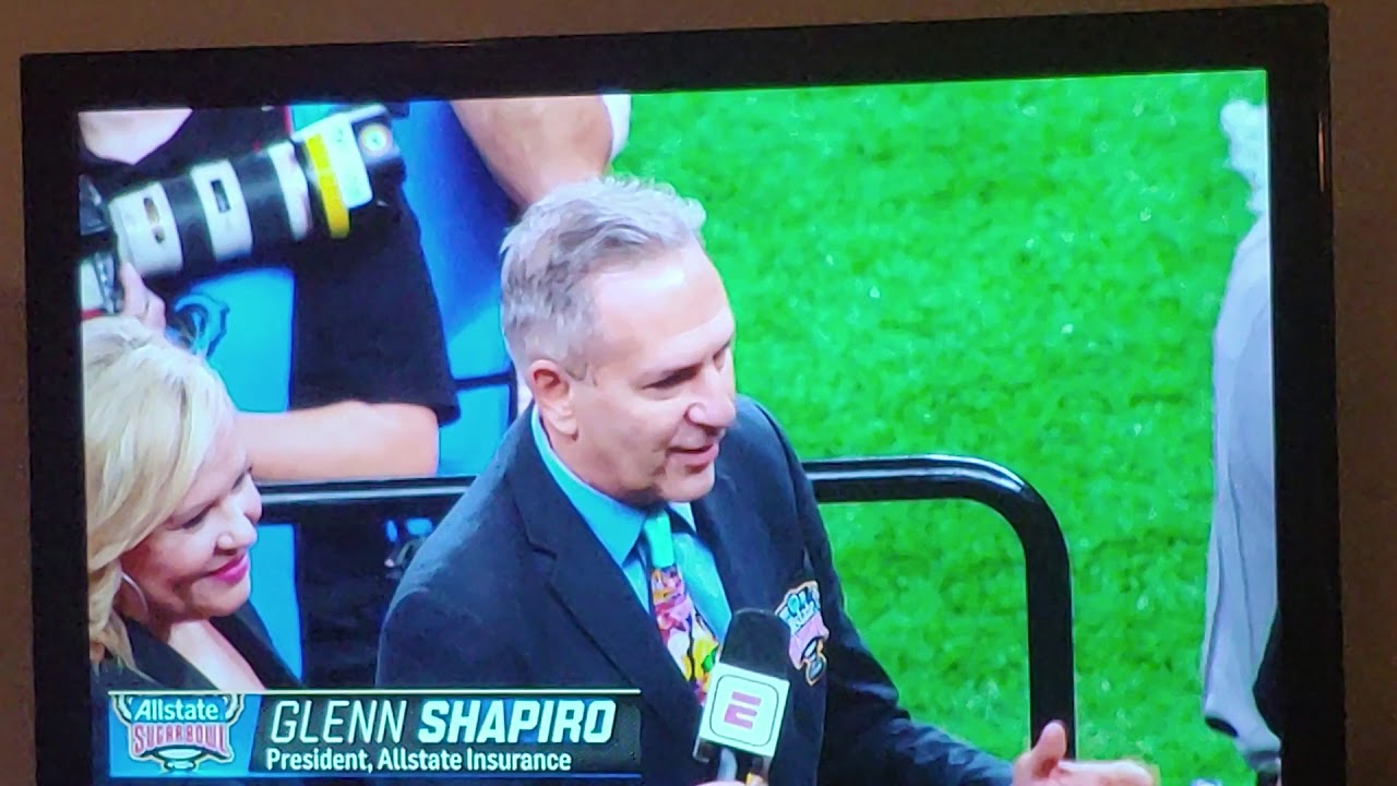 Georgia post game ceremony sugar bowl - YouTube