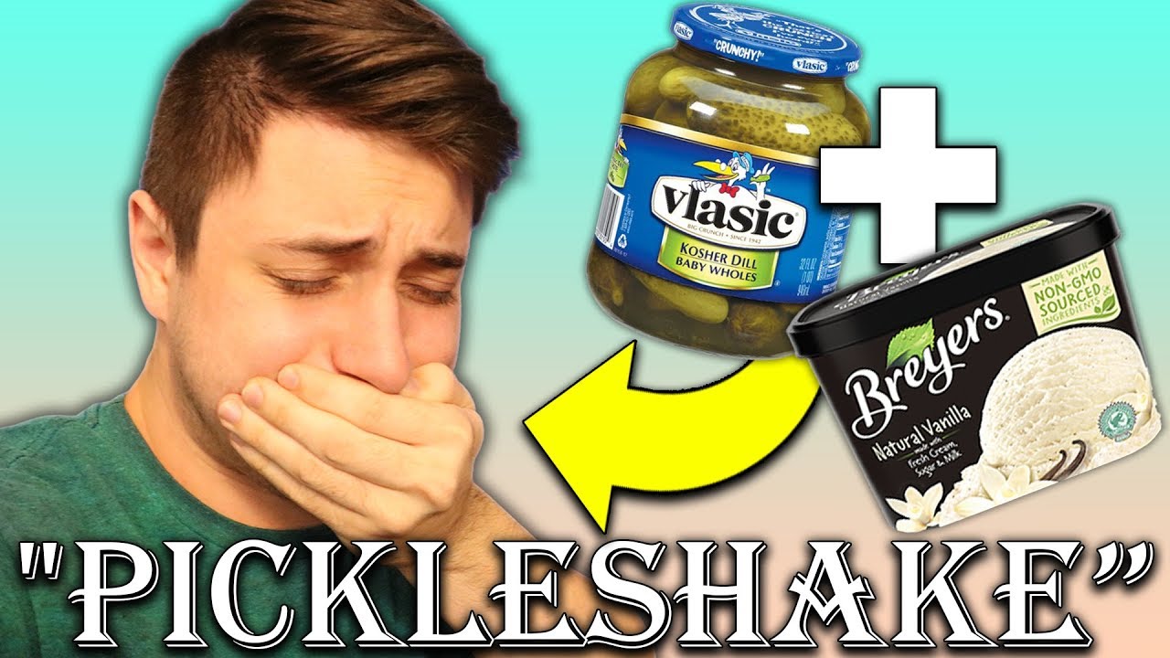 TASTE TESTING A PICKLE SHAKE. - YouTube
