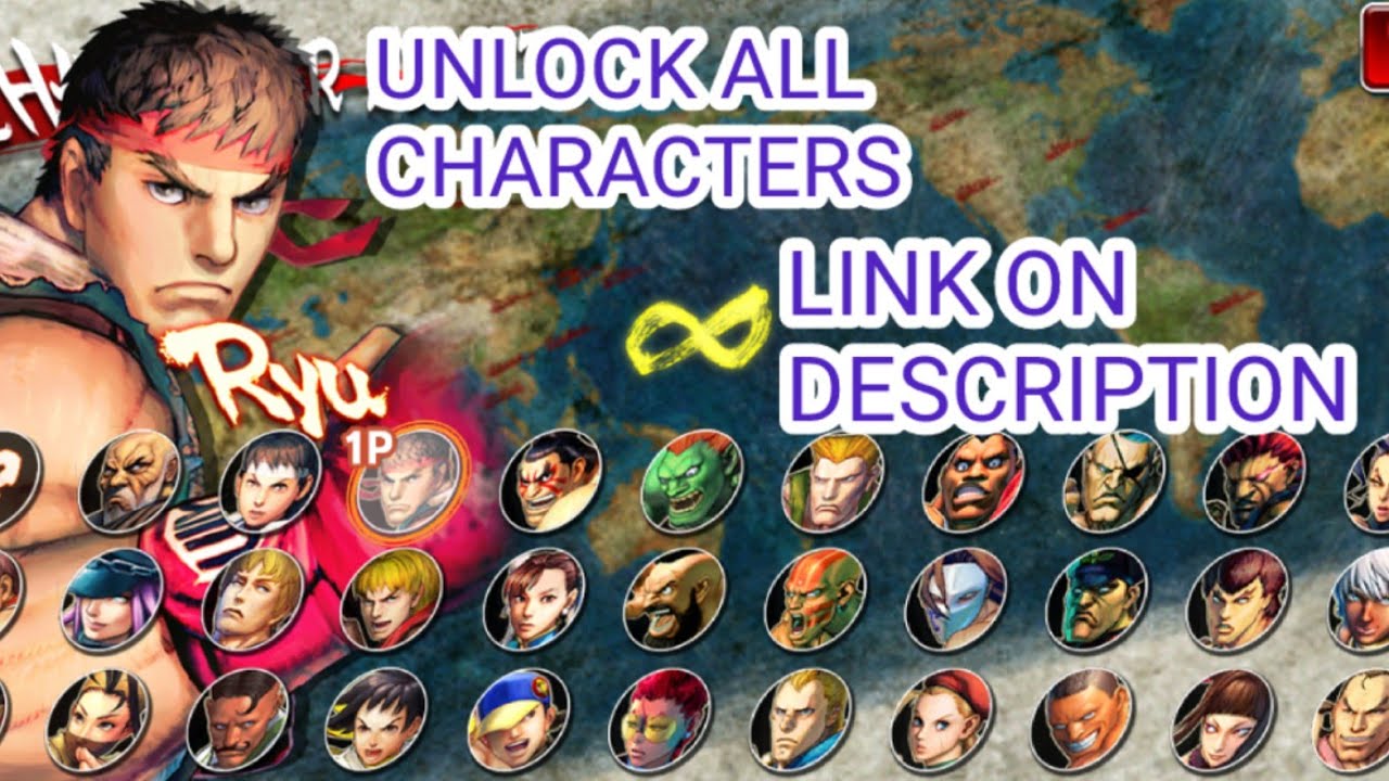 street fighter 4 champion edition unlock all character Android gameplay ...