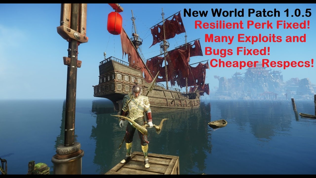 1.0.5 Patch Notes - New World - Resilient Perk Fixed! No Stacking Same ...