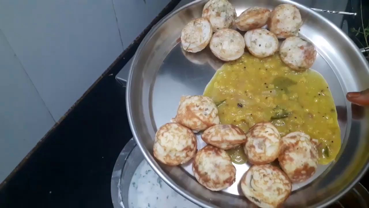 how to make paniyaram - YouTube