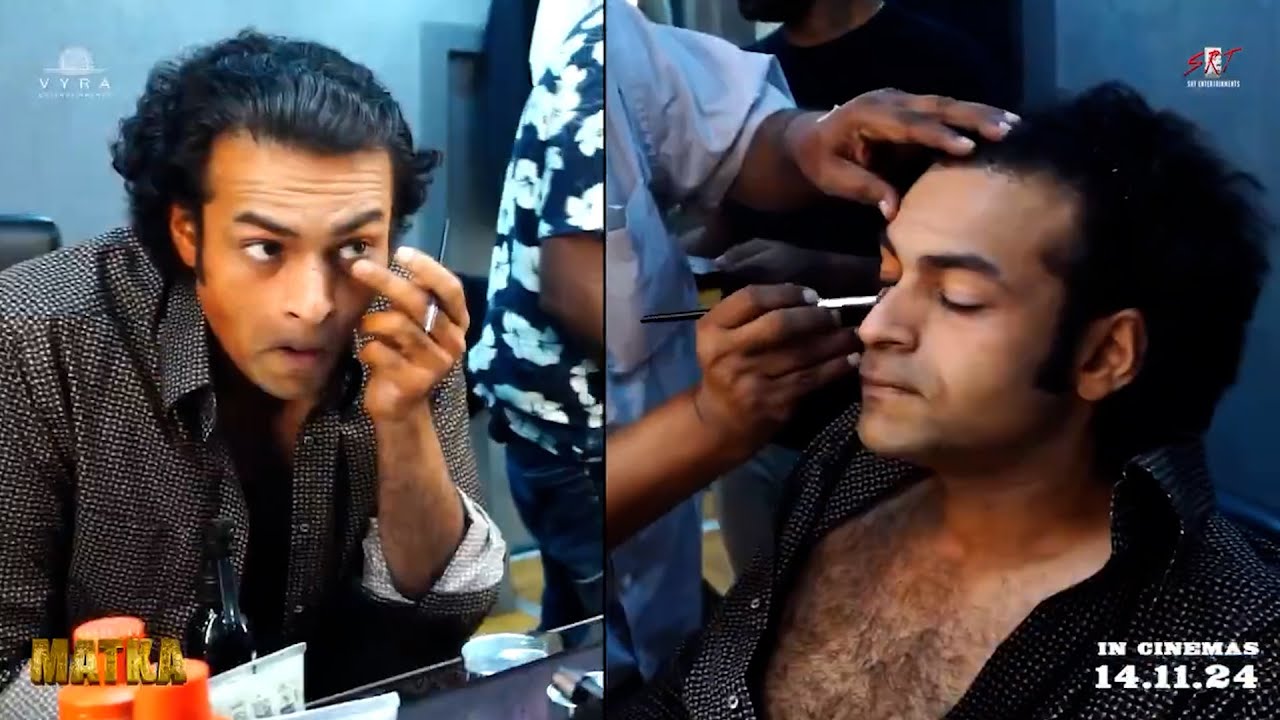 Mega Prince Varun Tej Transforming Into #MATKA KING VASU | Makeover ...