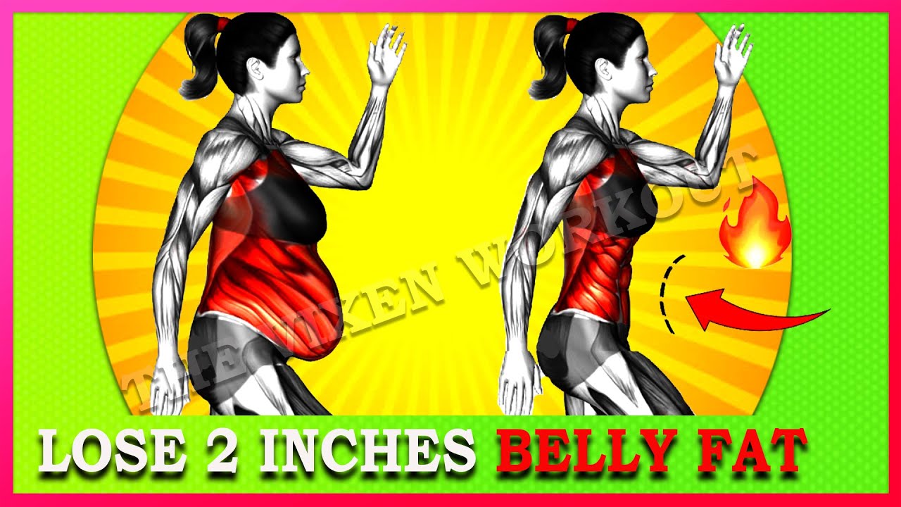 Do This 8-Min Workout To LOSE 2 INCHES BELLY FAT Morning Exercises For ...