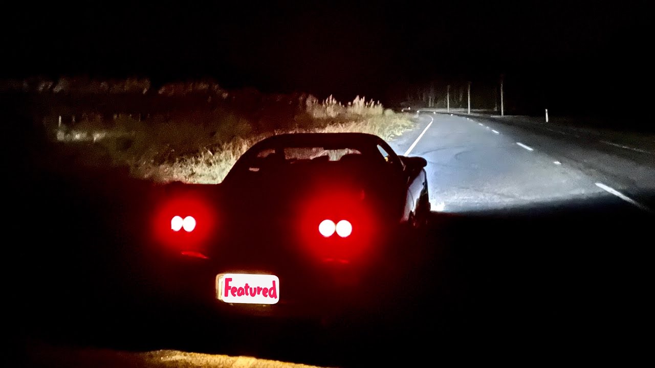 Mazda RX7 FD3S Night Run Passenger View - YouTube