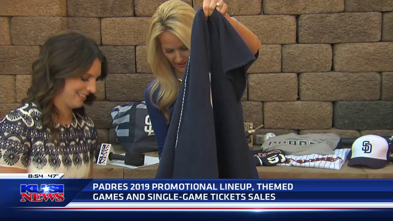 Check out the Padres game day giveaways for the 2019 season - YouTube