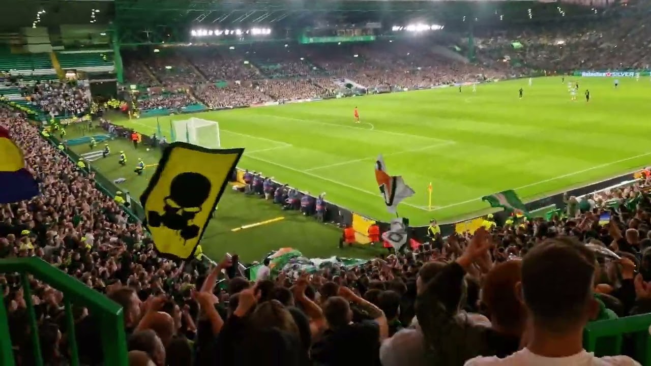 Celtic 0-3 Real Madrid / Tifo, Atmosphere & Noise / Champions League ...
