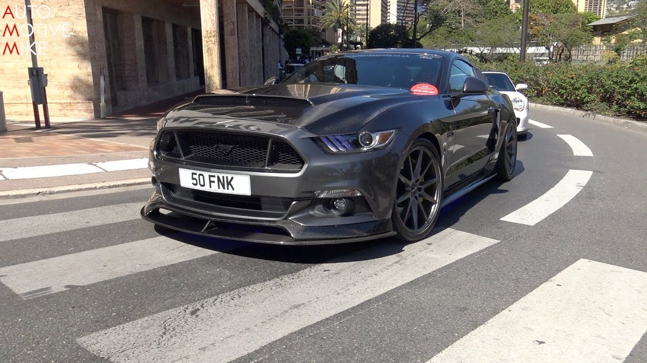 800HP Sutton CS800 Mustang 5.0 V8 Supercharged in Monaco - YouTube