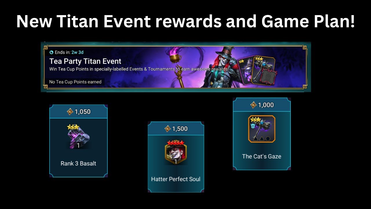 Titan Event Thoughts and Overview: Raid Shadow Legends - YouTube