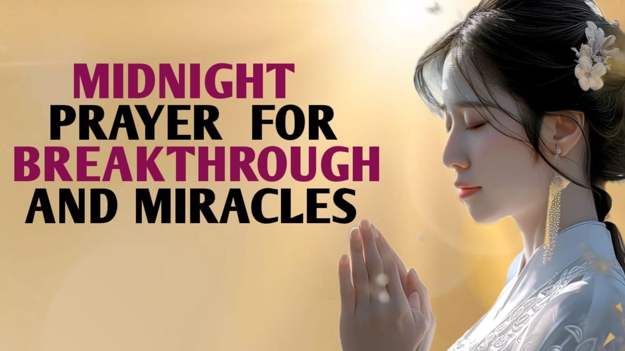 MIDNIGHT PRAYER FOR BREAKTHROUGH AND MIRACLES - YouTube
