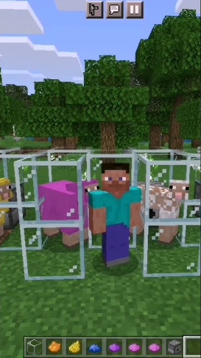 How to make Wool farm | Minecraft PE - YouTube