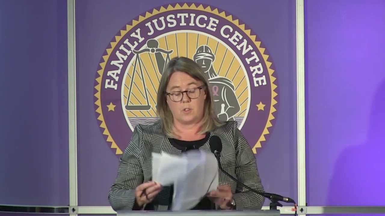 Lady Chief Justice speaking at the Foyle Family Justice Centre opening ...