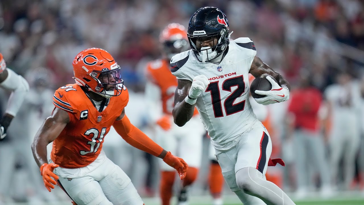 Every Nico Collins catch from 135-yard game vs. Bears | Week 2 - YouTube