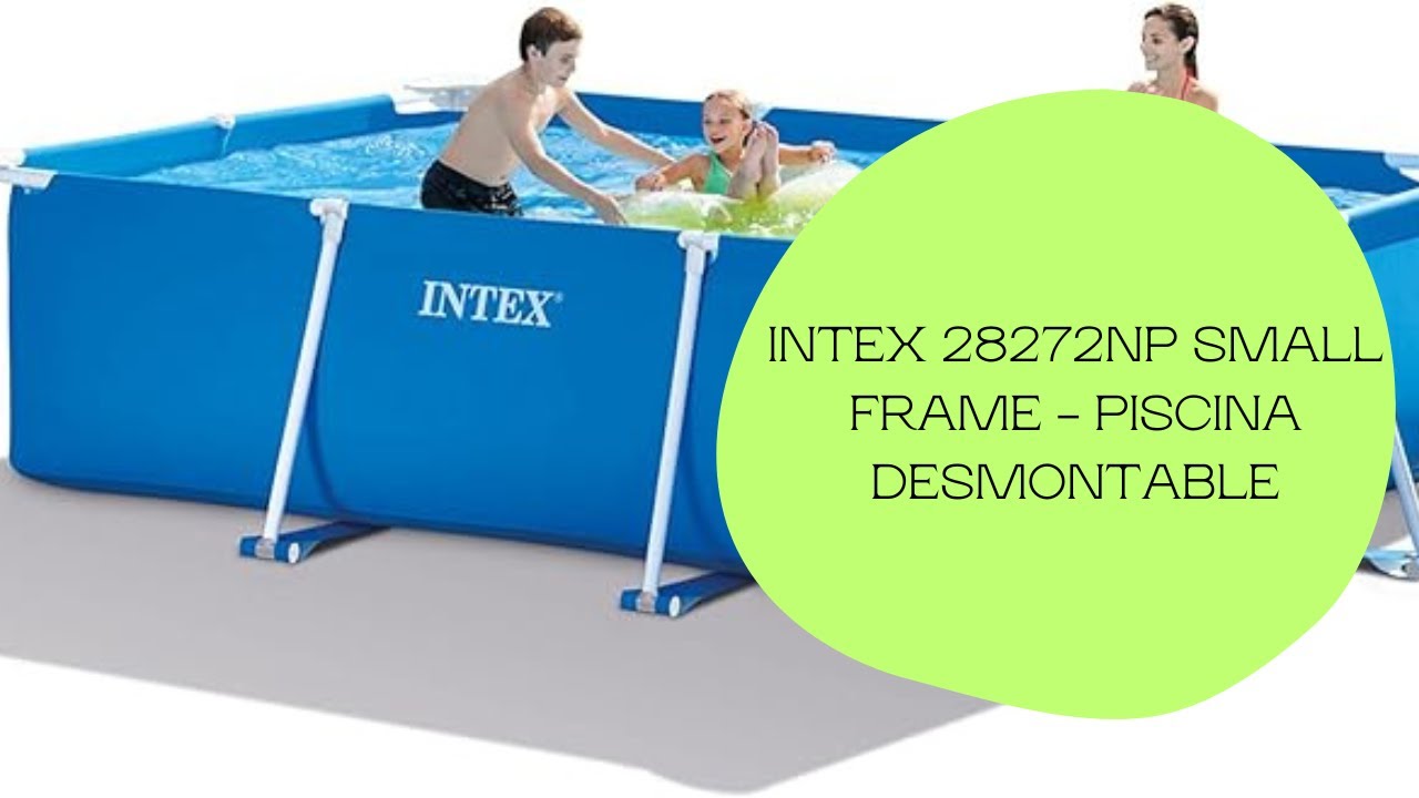Intex 28272NP Small Frame - Piscina Desmontable, 300 x 200 x 75 cm, 3. ...