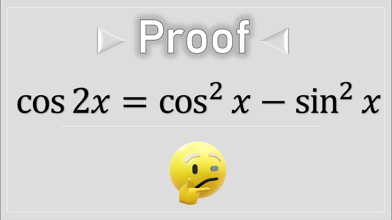cos(2x) Proof - YouTube