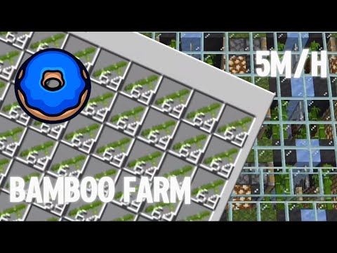 I Built the Biggest Bamboo Farm on the DonutSMP! (with tutorial) - YouTube
