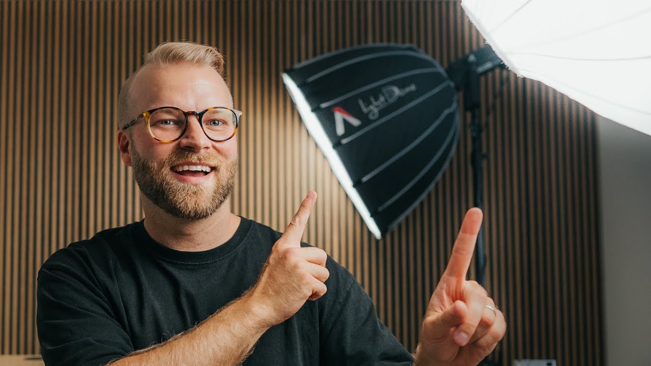 EASY Cinematic Lighting setup for YouTube videos (Just 2 lights!) - YouTube
