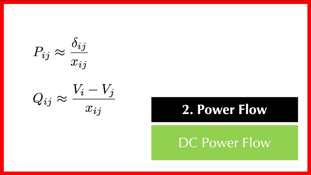 Decoupled DC Power Flow - YouTube