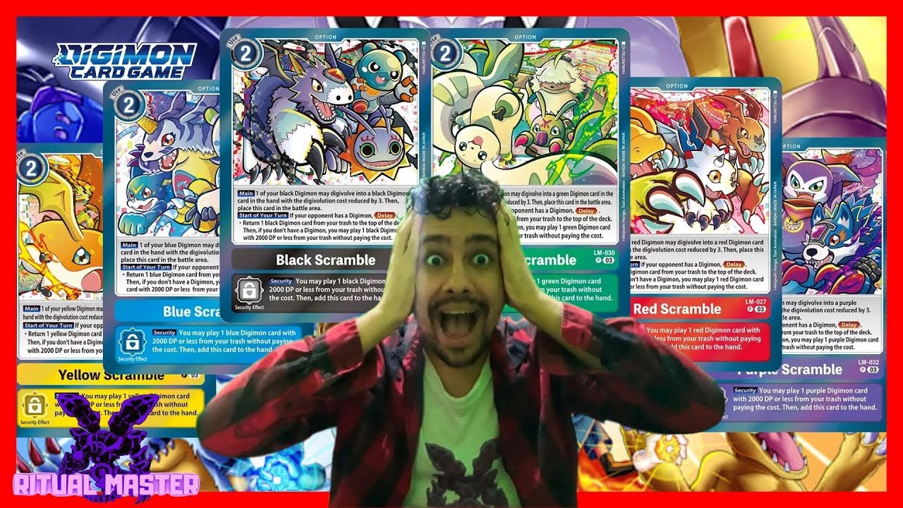 SCRAMBLE! EVOLUINDO O JOGO! - || Digimon DCG #016 - YouTube