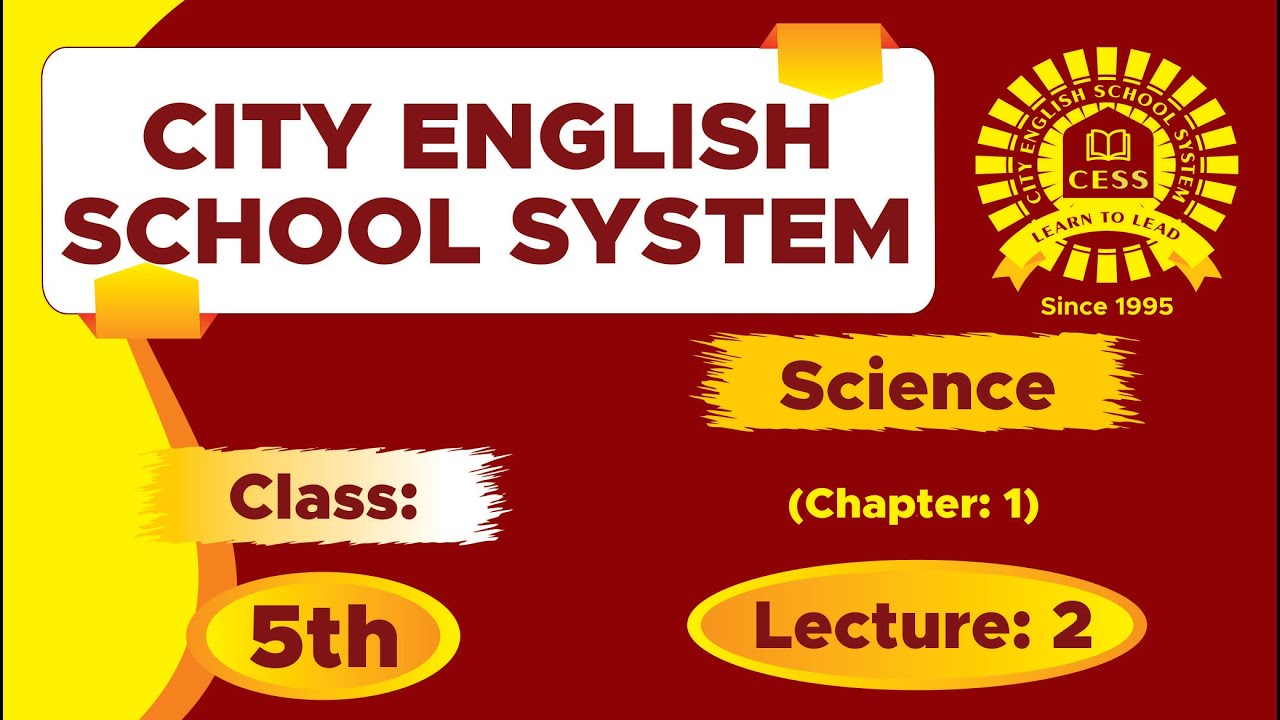 class 5 science chapter 1 lecture 2 - YouTube