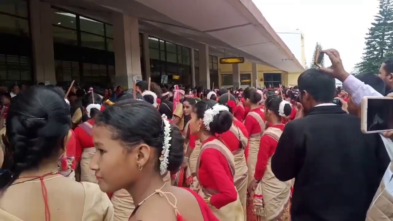 #lakhimpur Lilabari airport Amit Shah, - YouTube