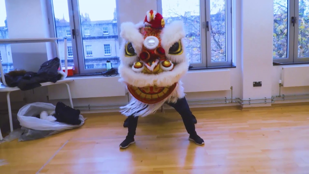 A Day of Practicing Lion Dance - YouTube