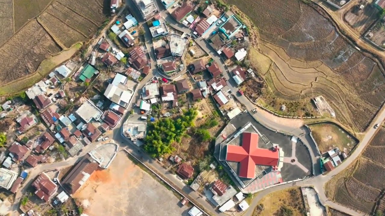 The beauty of Ummulong village in Meghalaya from above 👍 - YouTube