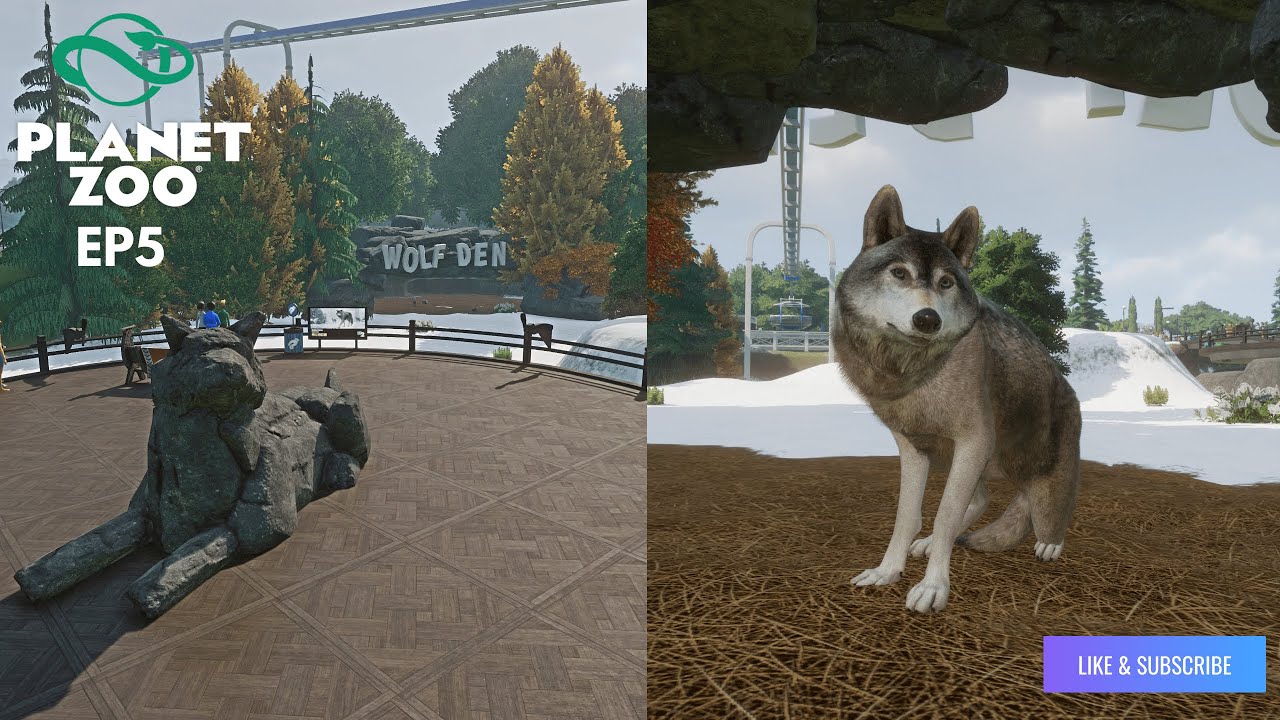 Planet Zoo Franchise - EP5 - Timber Wolves! - YouTube