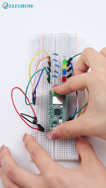 Follow me | 1 Minute to Learn How to Use A Breadboard #ElecrowPCB - YouTube