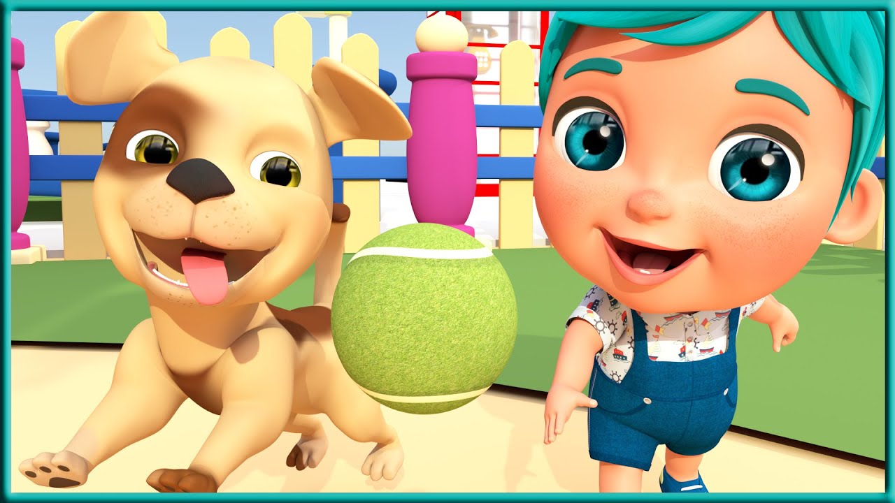 This Little Puppy Loves to Play | Kids Songs | Children's Songs | Coco ...