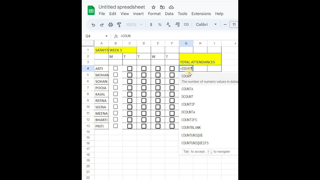 Calculate Weekdays Using Checkbox In Excel Google Drive Learn Excel Calculate Weekdays Using Checkbox In Excel Google Drive Learn Excel