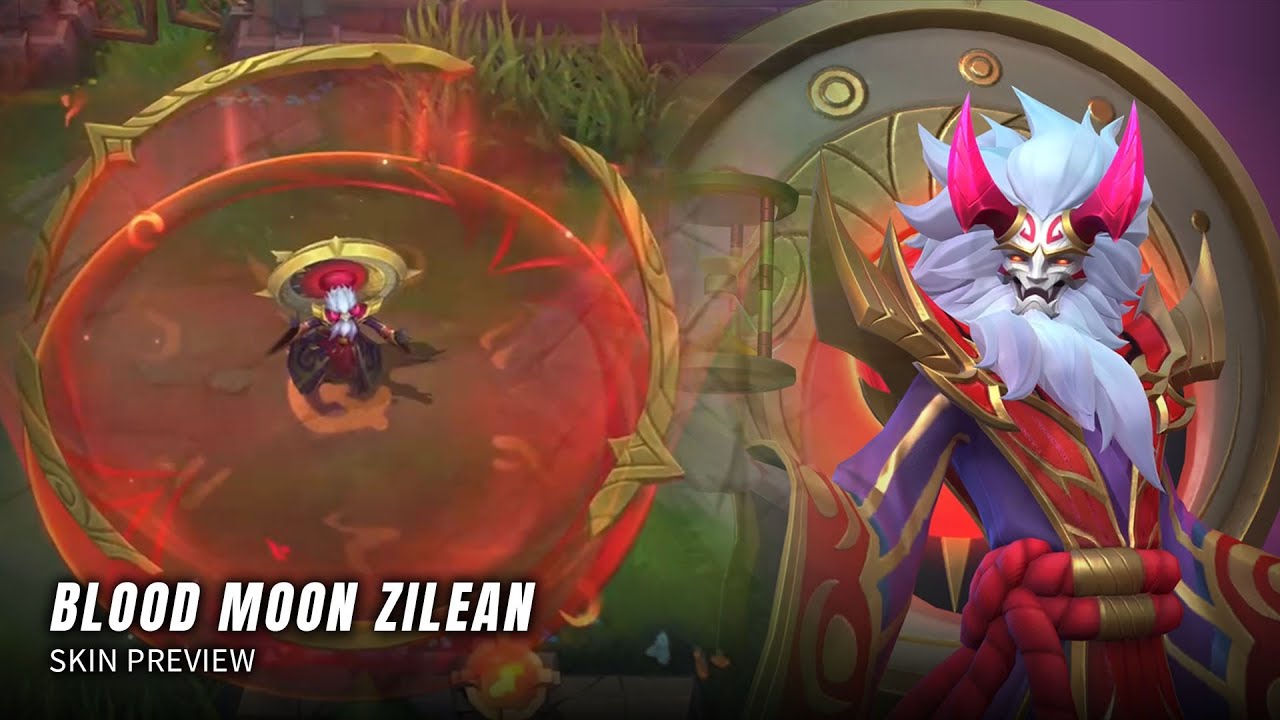 Blood Moon Zilean Skin Overview - Skill Showcase - Wild Rift - YouTube