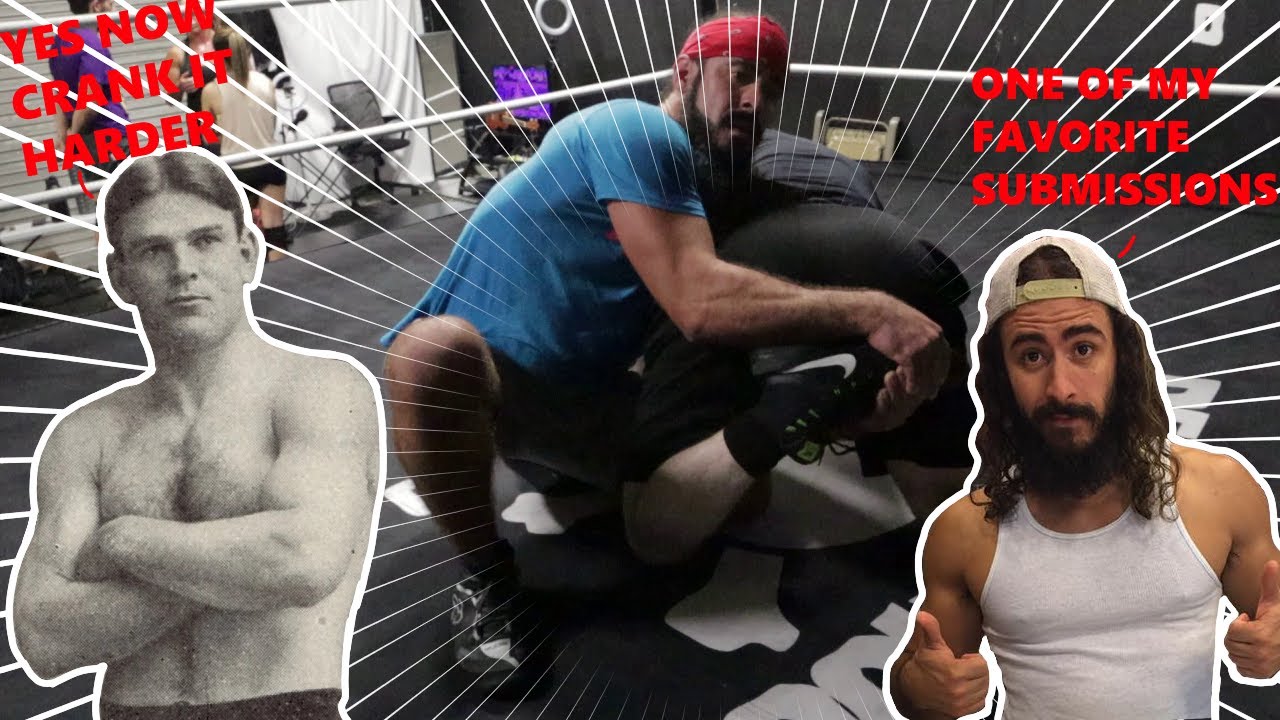 How to do a Frank Gotch Style Toe Hold - YouTube