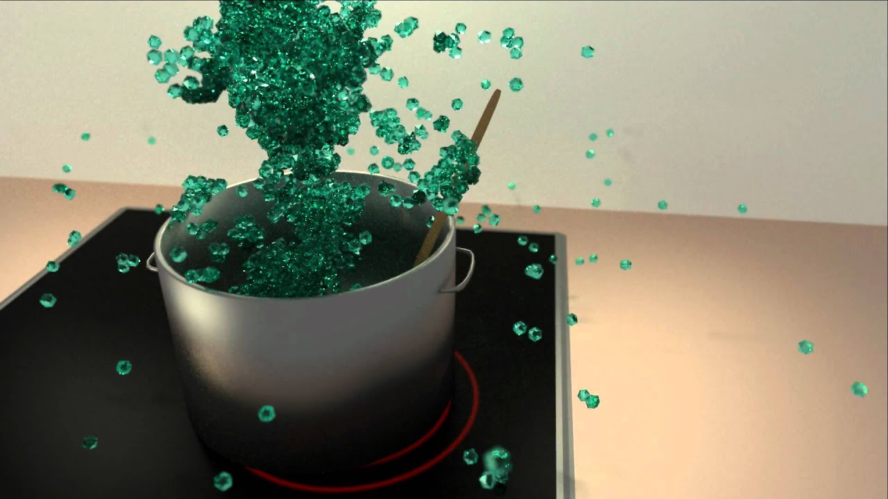 Cooking in Blender 3D using Fluid Particles and Cycles - YouTube