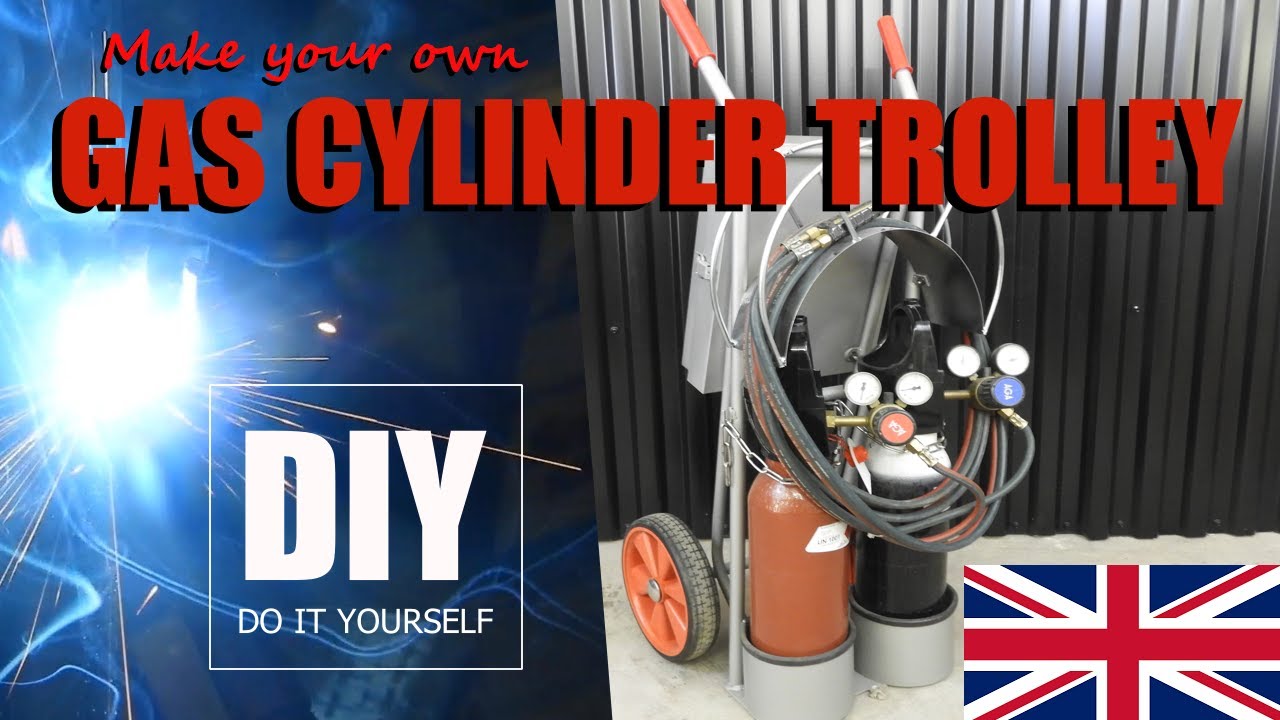 Make your own - Gas Cylinder Trolley | DIY - YouTube