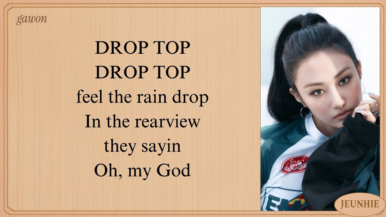 MEOVV Drop Top Easy Lyrics - YouTube