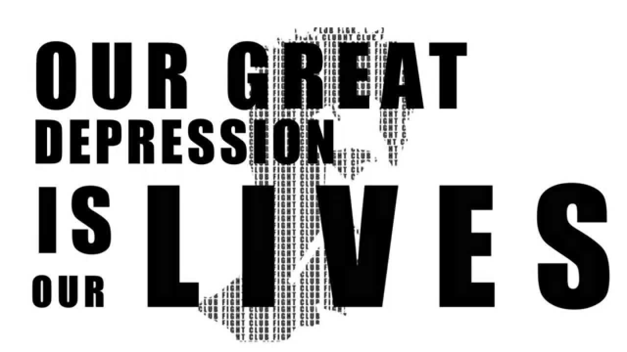 MOTION Typography Fight Club [monologue] - YouTube