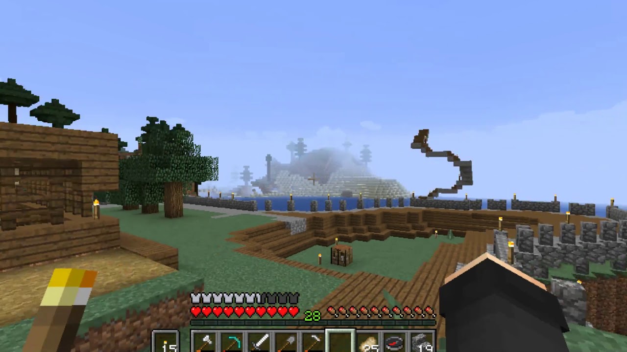 Minecraft - Fighting & Building - Ep(8) - YouTube