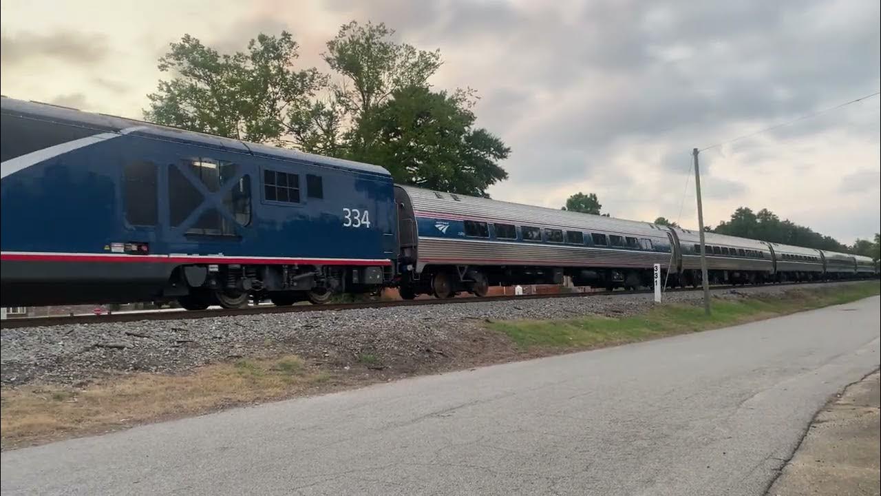 Amtrak P089 heads south towards Kingstree Station! - YouTube