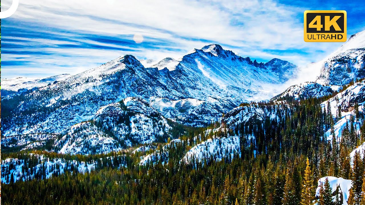 The Most Majestic Landscape of North America: The Rocky Mountains | 4K ...
