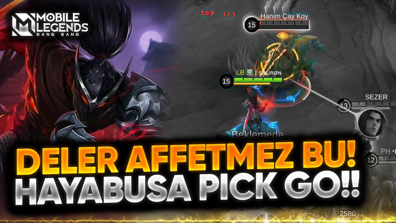 DELİCİ HAYABUSA! SÜPER LAN ÇOK EĞLENCELİ! - Mobile Legends Gameplay ...